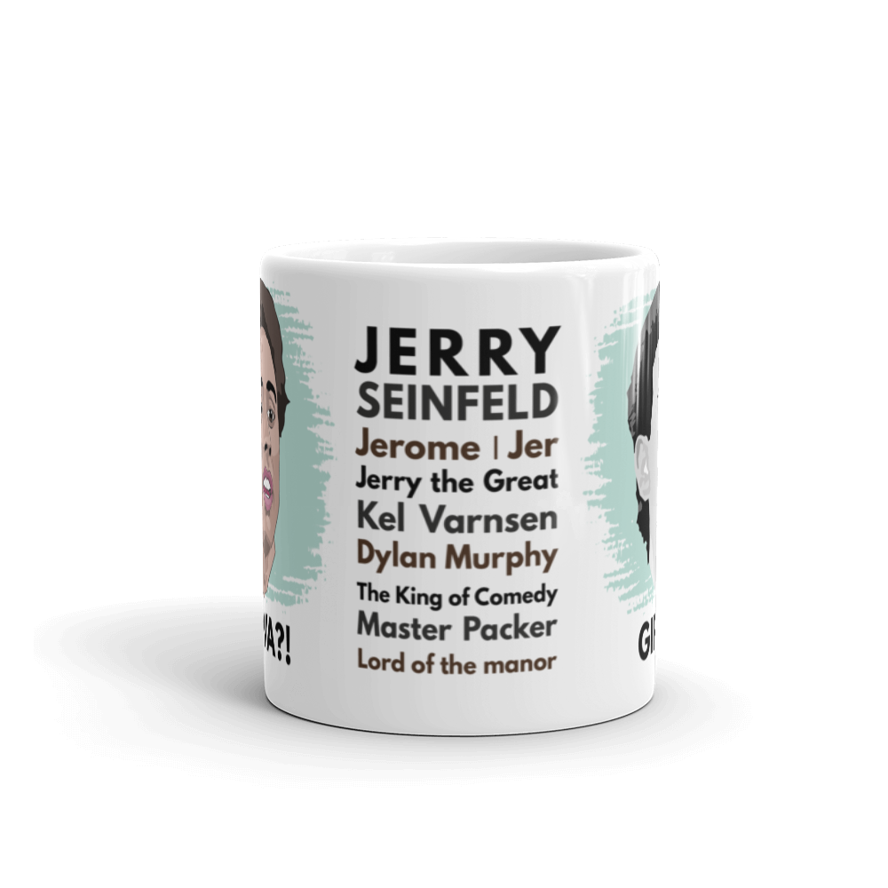 Mulva, Jerry Seinfeld Mug – Seingrams